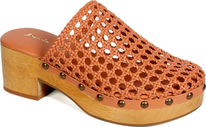 PAULA TORRES Olivia Woven Clog - ShopStyle