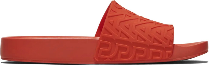 Marc Jacobs x Melissa logo-embossed slides - ShopStyle