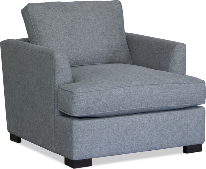 Furniture Nightford 41" Fabric Extra-Large Chair, Created for Macy's ...