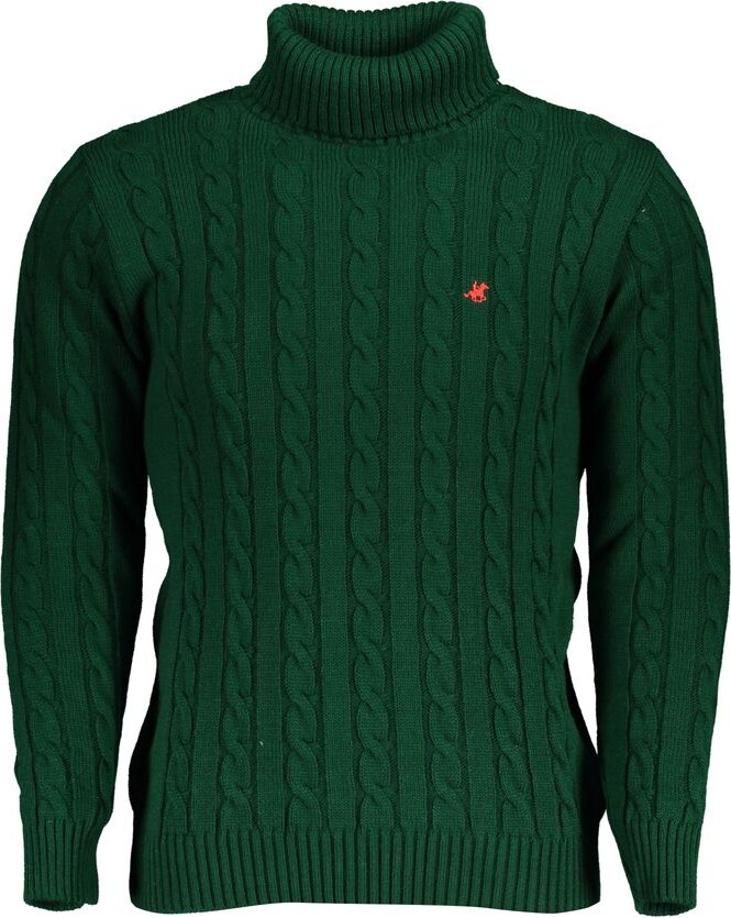 U.S. Grand Polo U. S. Grand Polo Elegant Twisted Turtleneck Men's ...
