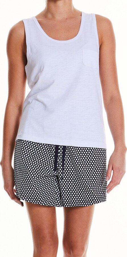 The Savile Row Company London Women's Luxury Soft Cotton PJ Pyjama ...