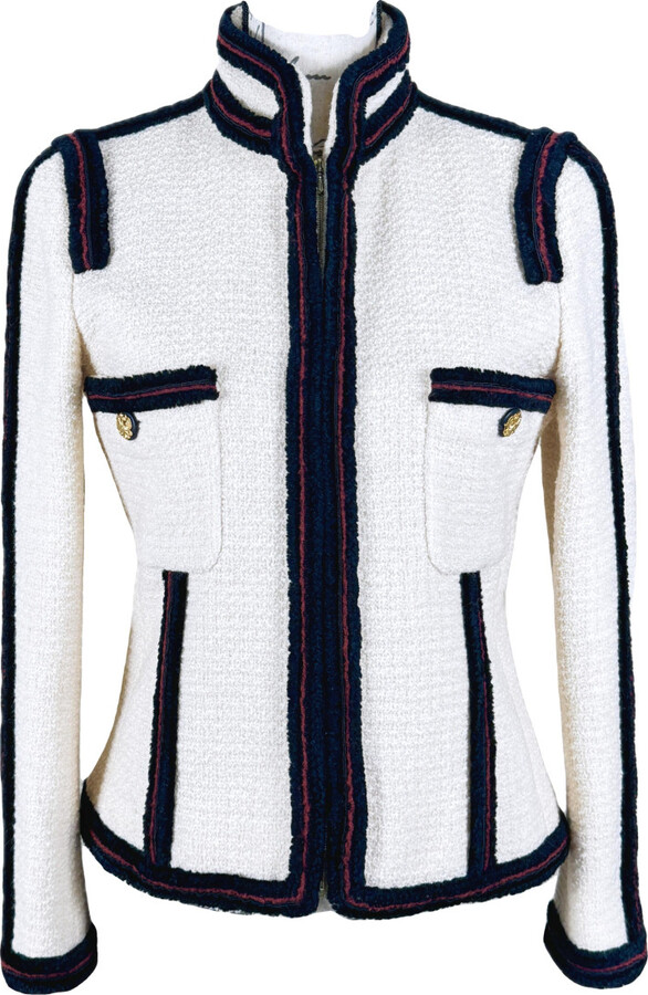 Chanel La Petite Veste Noire tweed jacket - ShopStyle Vests