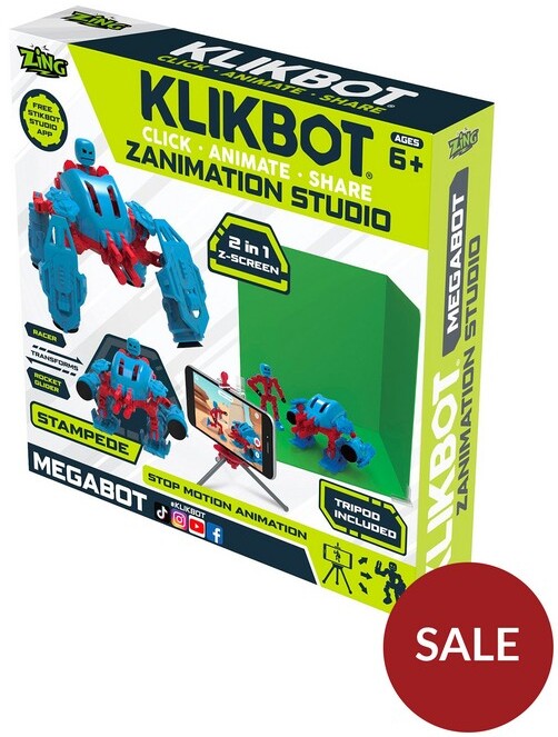StikBot KLIKBOT Zanimation Studio - ShopStyle Action & Toy Figures