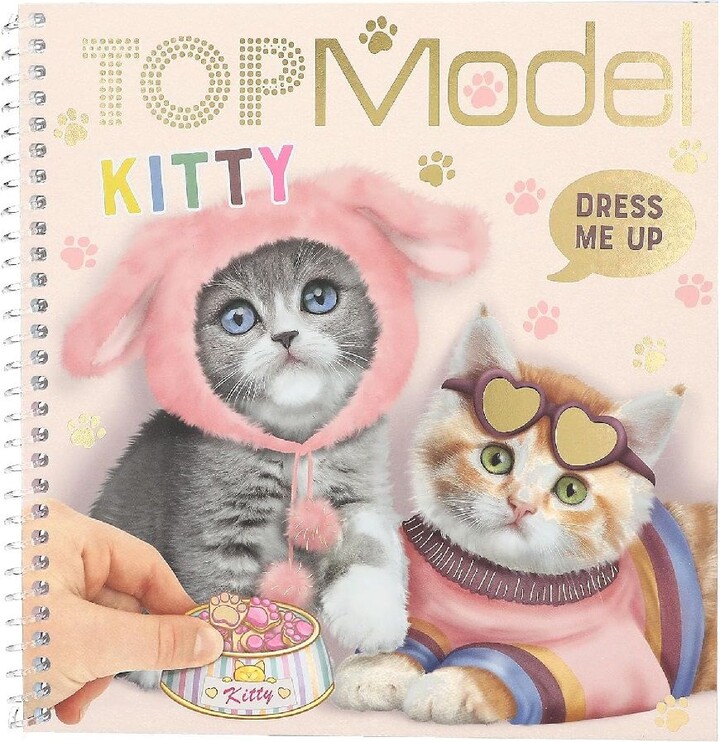 Depesche Topmodel Dress Me Up Kitty Sticker Book - ShopStyle Artwork