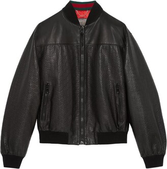 Gucci Men's Leather & Suede Jackets | ShopStyle