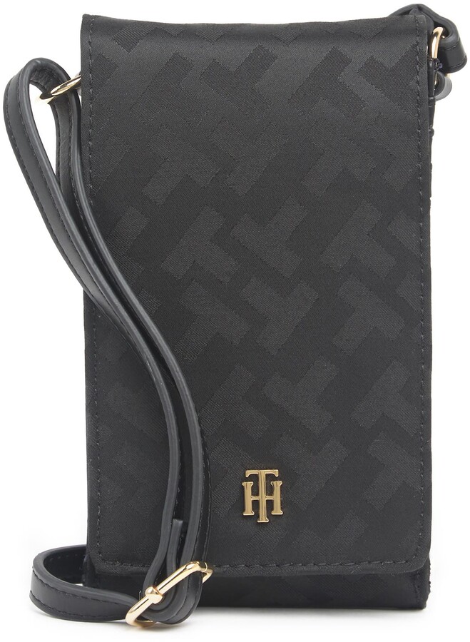 Tommy Hilfiger Logo Print Phone Crossbody Bag - ShopStyle