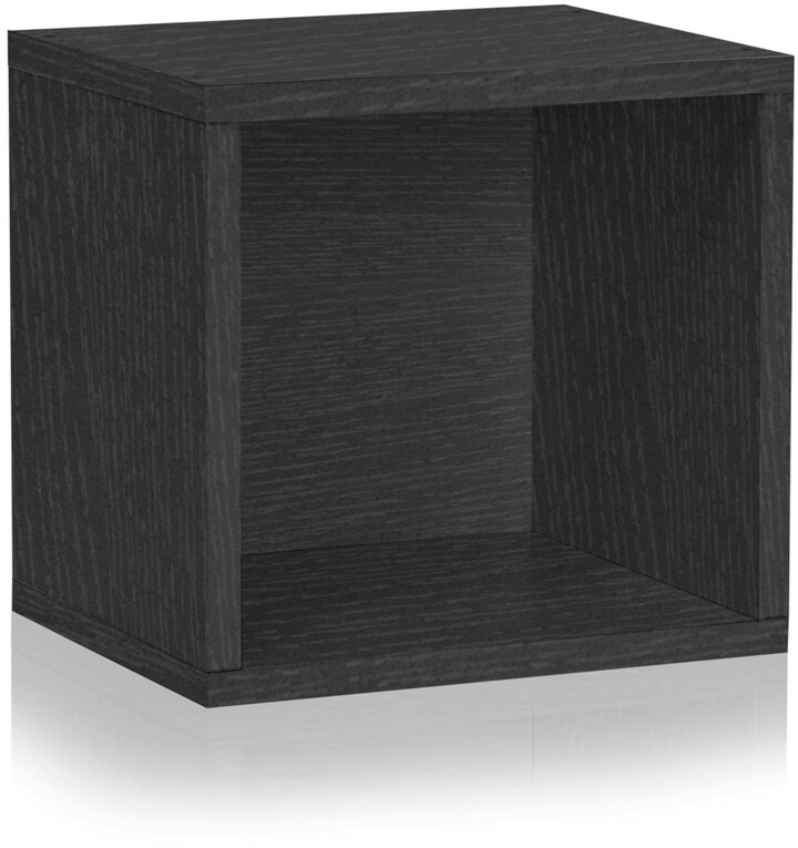 Way Basics Eco Stackable Connect Open Storage Cube and Cubby Organizer ...