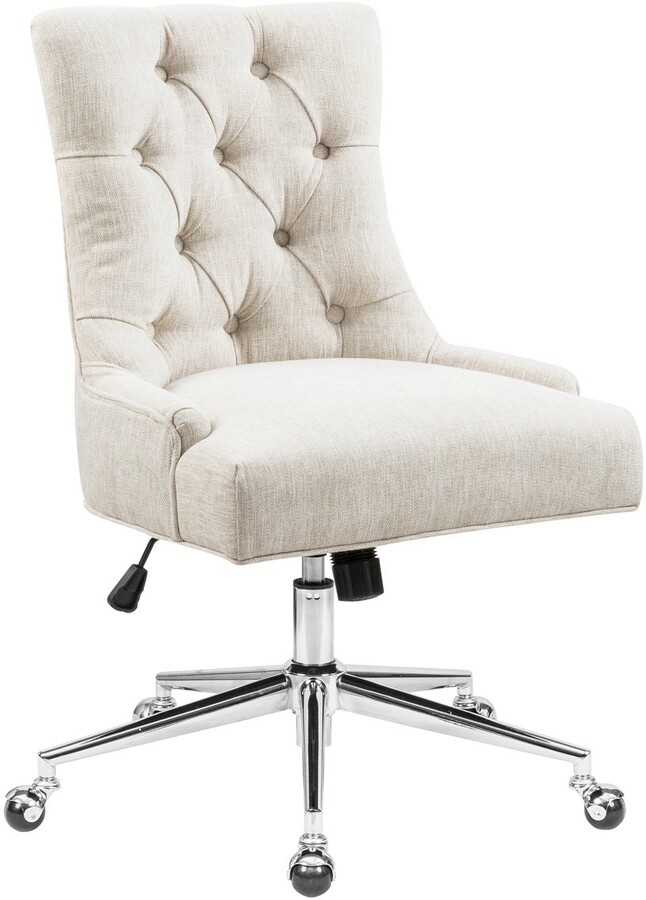 Global Pronex Adjustable Fabric Middle Office Chair Task Chair Tufted ...