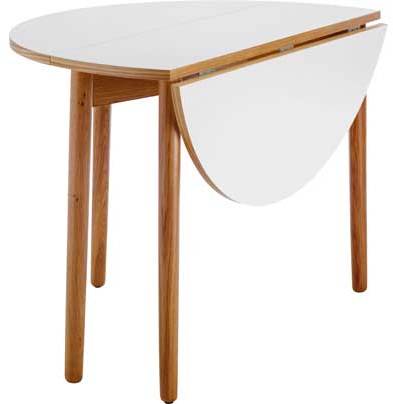 Habitat Suki White Folding Dining Table. - ShopStyle Living Room