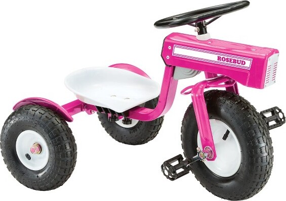 Tricam Outdoor Tractor Tricycle, 22 Inch Steel Toddler Bike Kids Ride ...