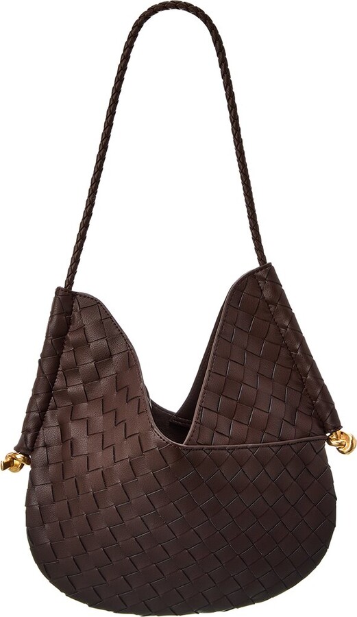 Tiffany & Fred Paris Tiffany & Fred Woven Leather Hobo Shoulder Bag ...