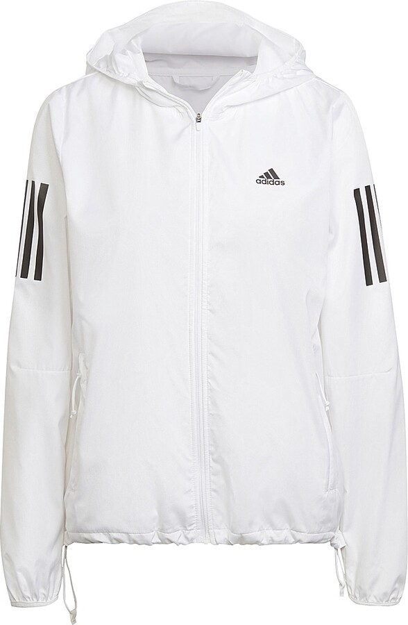 adidas Own The Run Hooded Running Windbreaker - ShopStyle Activewear ...