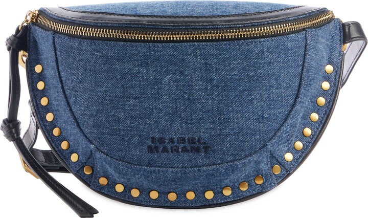 Isabel Marant Skano Denim Crossbody Bag - ShopStyle