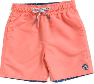 TJMAXX Boys Octopus Reversible Swim Trunks - ShopStyle