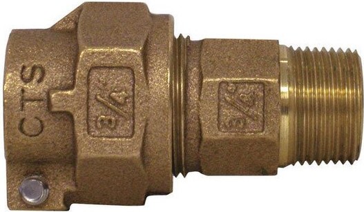 BK Legend 3/4 in. MPT X 3/4 in. D Pack Joint Bronze Coupling ...