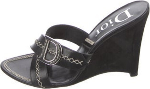 Christian Dior Slide Sandals - ShopStyle