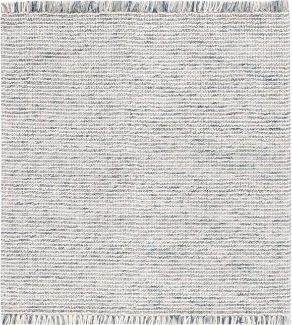 Safavieh NaturaNAT902FlatWeaveIndoorAreaRug-Blue/Ivory-6'Round