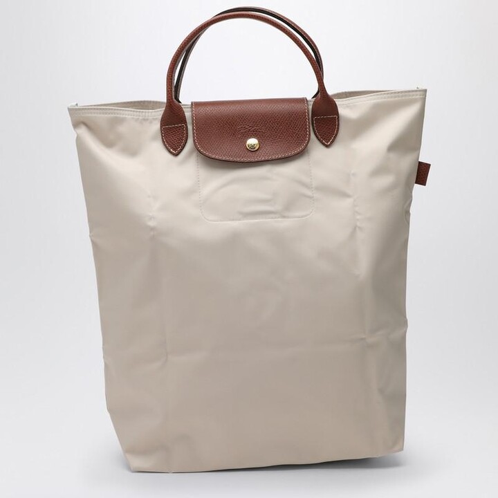 Longchamp Paper-Coloured M Le Pliage Shopping Bag - ShopStyle