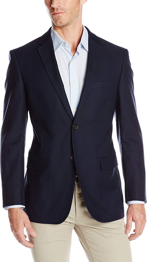 U.S. Polo Assn. Men's Portly Hopsack Sport Coat - ShopStyle