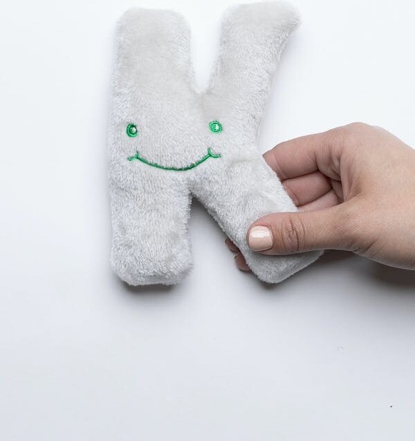 Alphapals Mini Letter "K" - Grey - ShopStyle Games & Puzzles