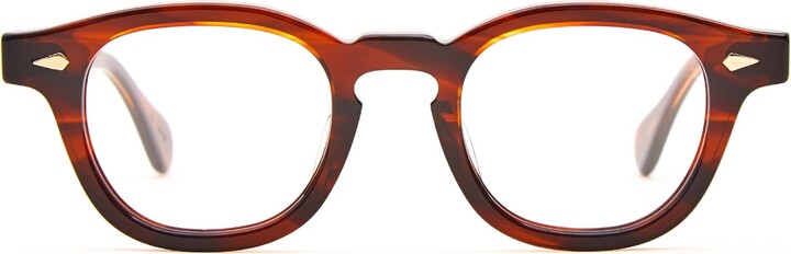 Julius Tart Optical Ar 48x24 - Demi Amber Rx Glasses - ShopStyle Eyeglasses