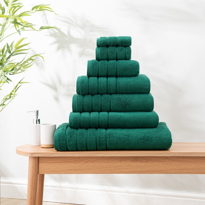 Dunelm Ultimate Towel Emerald Green - ShopStyle