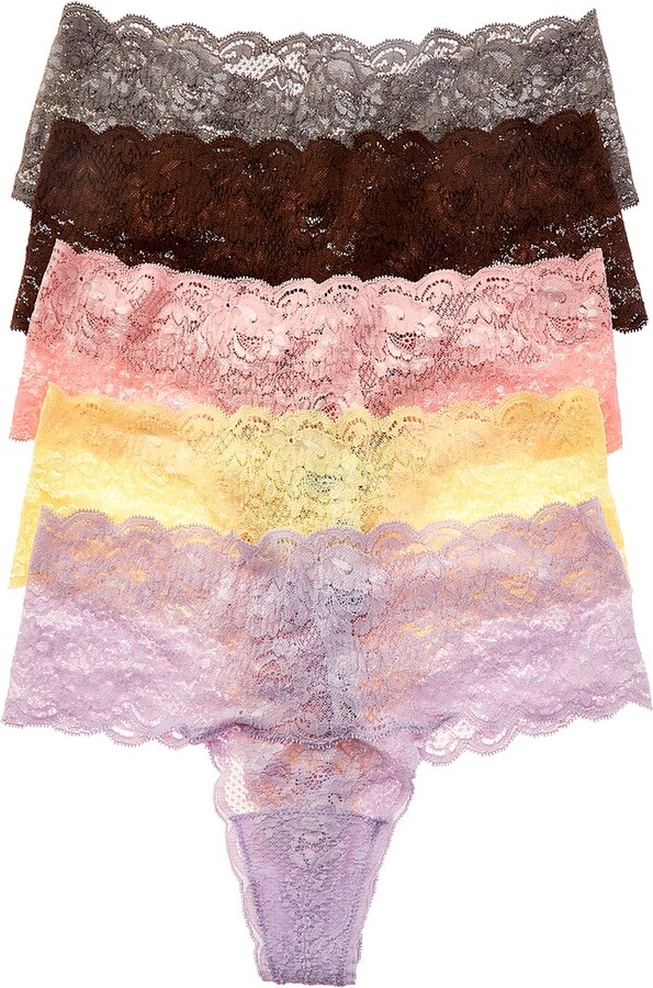 Cosabella 5Pk Never Say Never Comfie Thong - ShopStyle