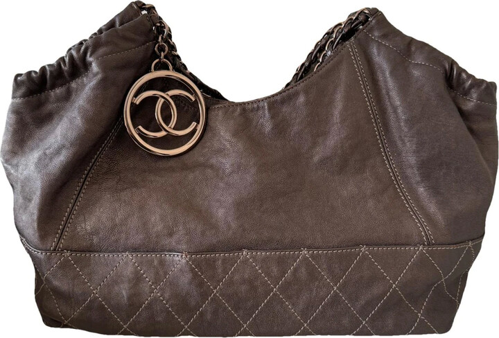 Chanel Coco Cabas leather tote - ShopStyle