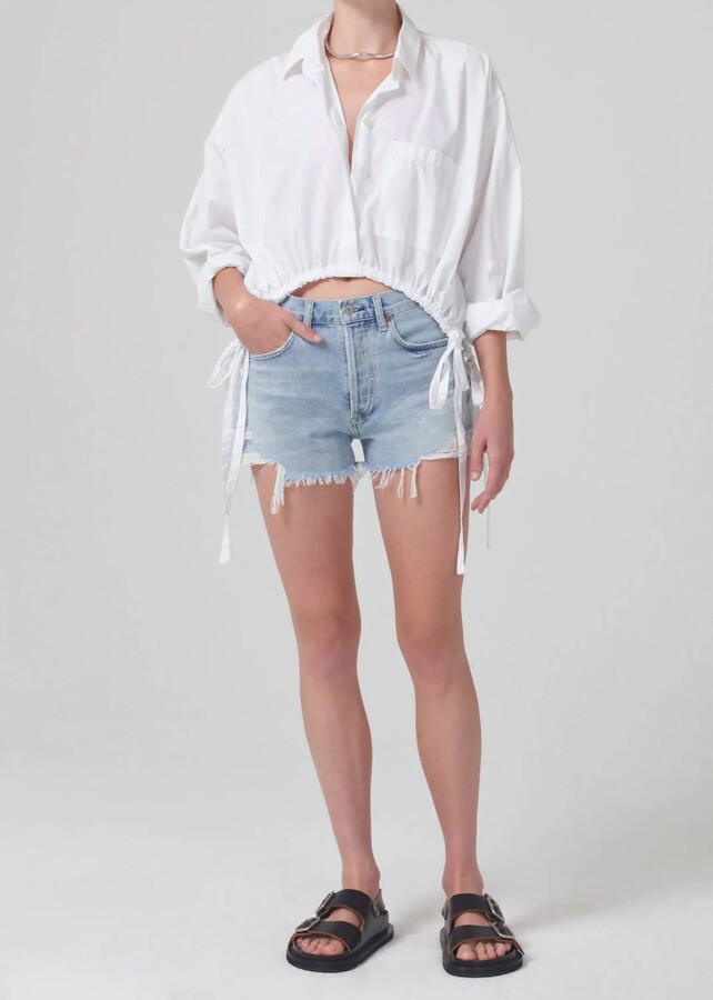 Citizens of Humanity Annabelle Short In Washed Ashore - ShopStyle