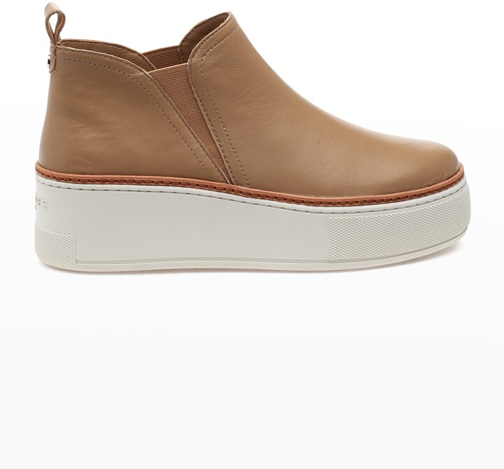 J/Slides Mika Leather Slip-On Low Booties - ShopStyle