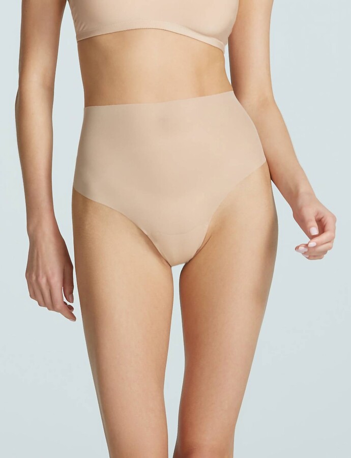 Commando Featherlight Control Thong In Nude - ShopStyle