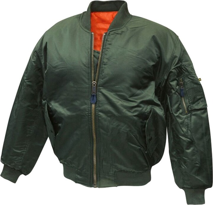 Commando Industries Mcallister MA1 US Army Bomber Jacket Pilot Jacket Blouson Reversible Jacket ...