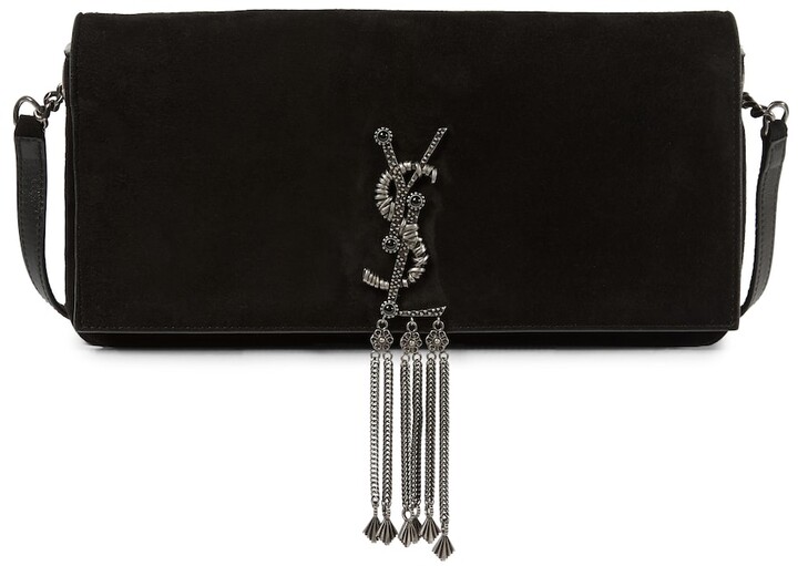 Saint Laurent Kate Baguette Medium shoulder bag - ShopStyle