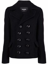 DSQUARED2 Double-Breasted Wool Jacket - ShopStyle Blazers
