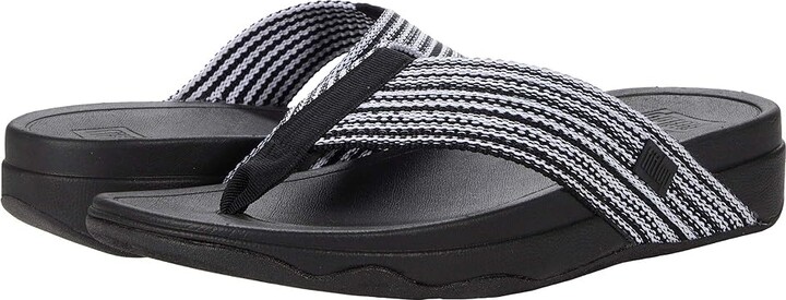 FitFlop Surfa Slip-on Sandals (All Black) Women's Sandals - ShopStyle