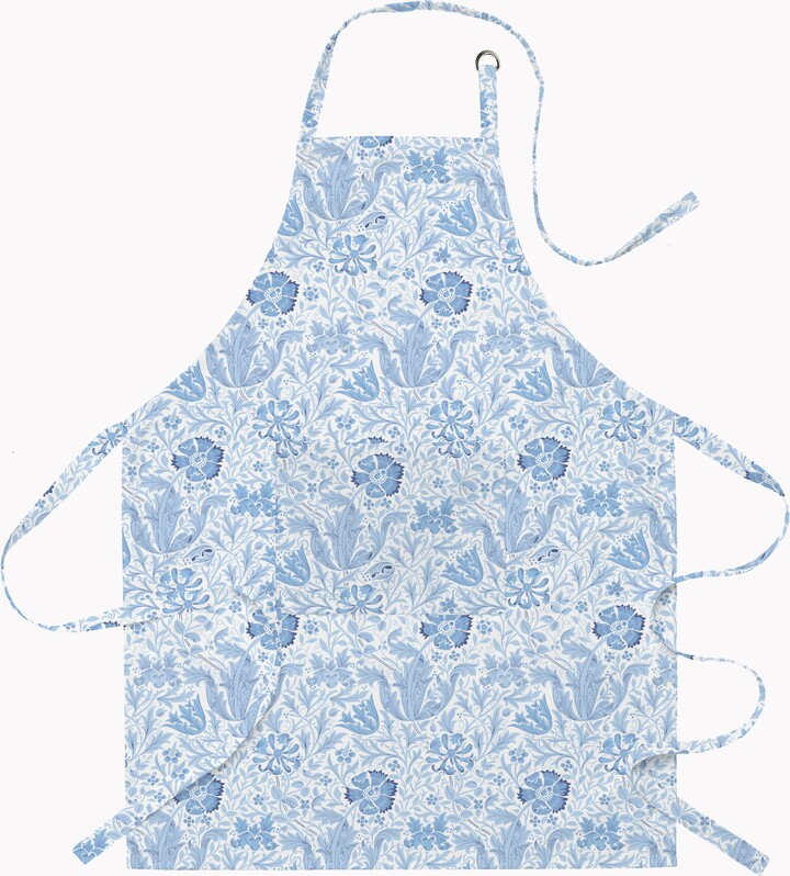 William Morris Compton Apron Blue - ShopStyle