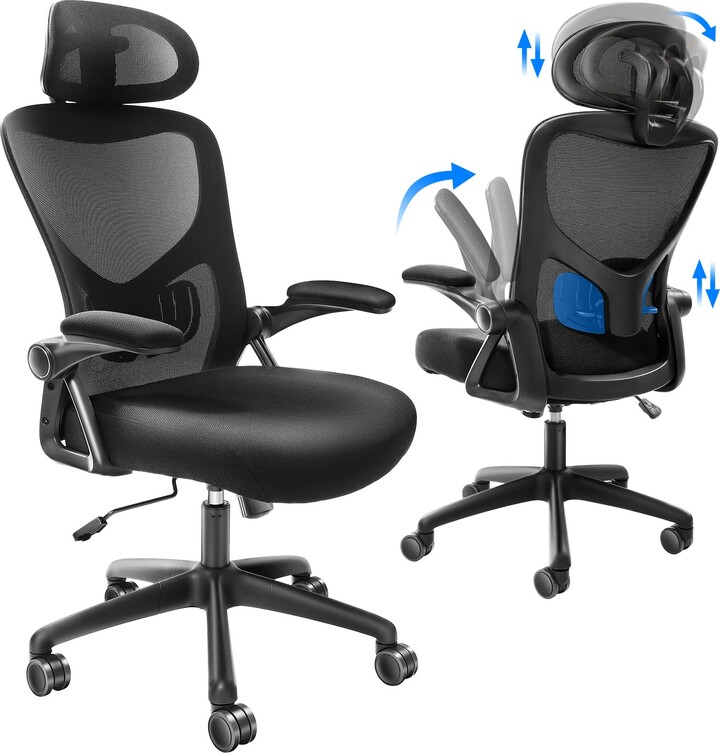 VEVOR Office Chair with Adjustable Lumbar Support - ShopStyle
