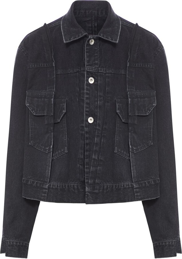 Sacai Denim Jacket - ShopStyle