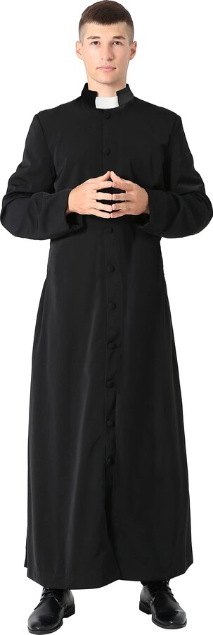 Ivyrobes Unisex-Adults Roman Pulpit Clergy Priest Cassock - ShopStyle Robes