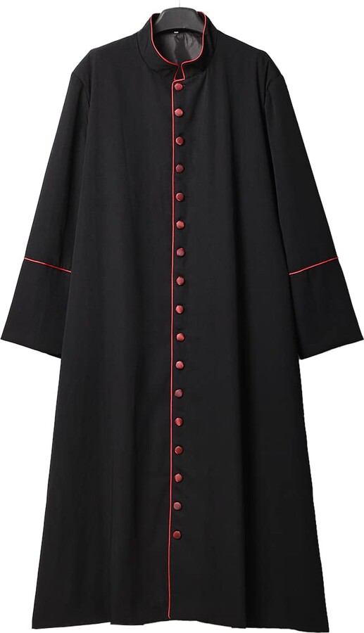 BLESSUME Church Clergy Mens' Choir Cassock Robe Pastor Pulpit ...