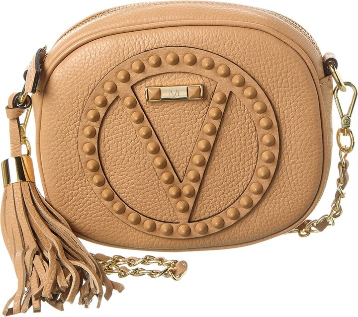 Valentino By Mario Valentino Nina Rock Leather Crossbody - ShopStyle