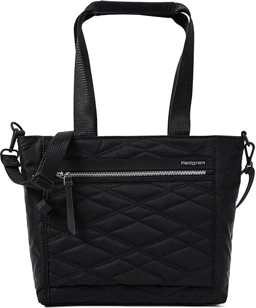 Hedgren Zoe Medium Tote RFID Handbags Quilted Black 1, Nylon - ShopStyle