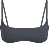 Swim Micro Scoop Bikini Top | Gunmetal - ShopStyle