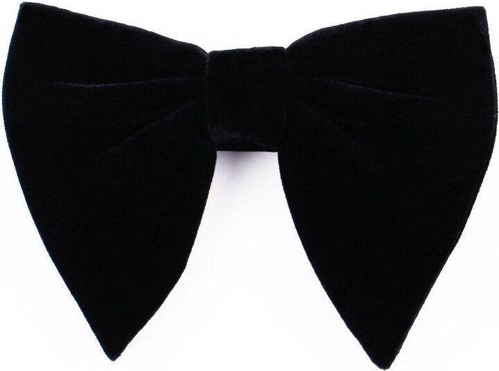Muyumida Velvet Bow Tie Mens Velvet Oversized Bowtie Tuxedo Big Bowtie ...