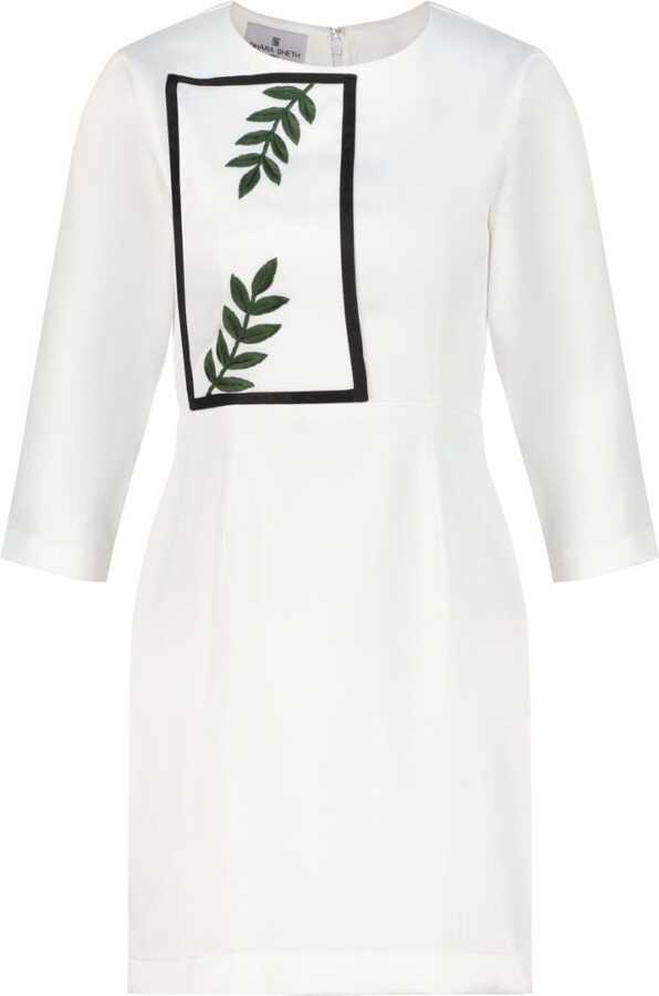 Dhara Sheth Dubai Women's Pristine Embroidered Mini Sheath Dress ...