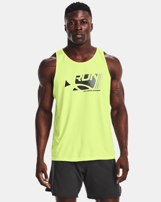 Under Armour Men's UA CoolSwitch Run Singlet - ShopStyle Activewear Shirts