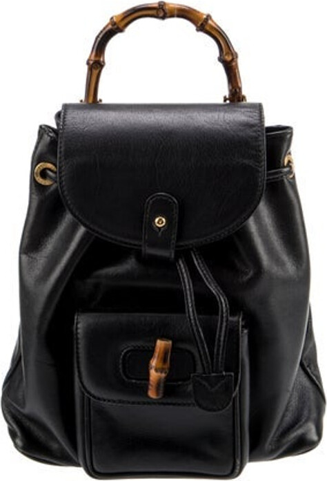 Gucci Vintage Mini Bamboo Backpack - ShopStyle