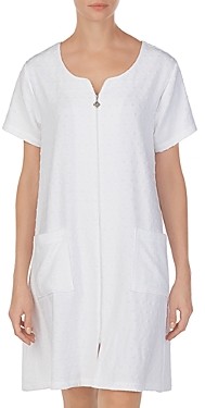 Eileen West Cotton Short Zip Robe - ShopStyle