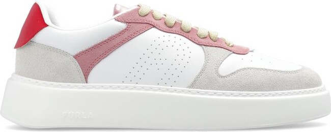 Furla Logo-Perforated Low-Top Sneakers - ShopStyle Trainers & Athletic ...