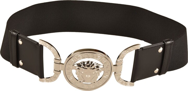 Versace Medusa Head Buckled Belt - ShopStyle